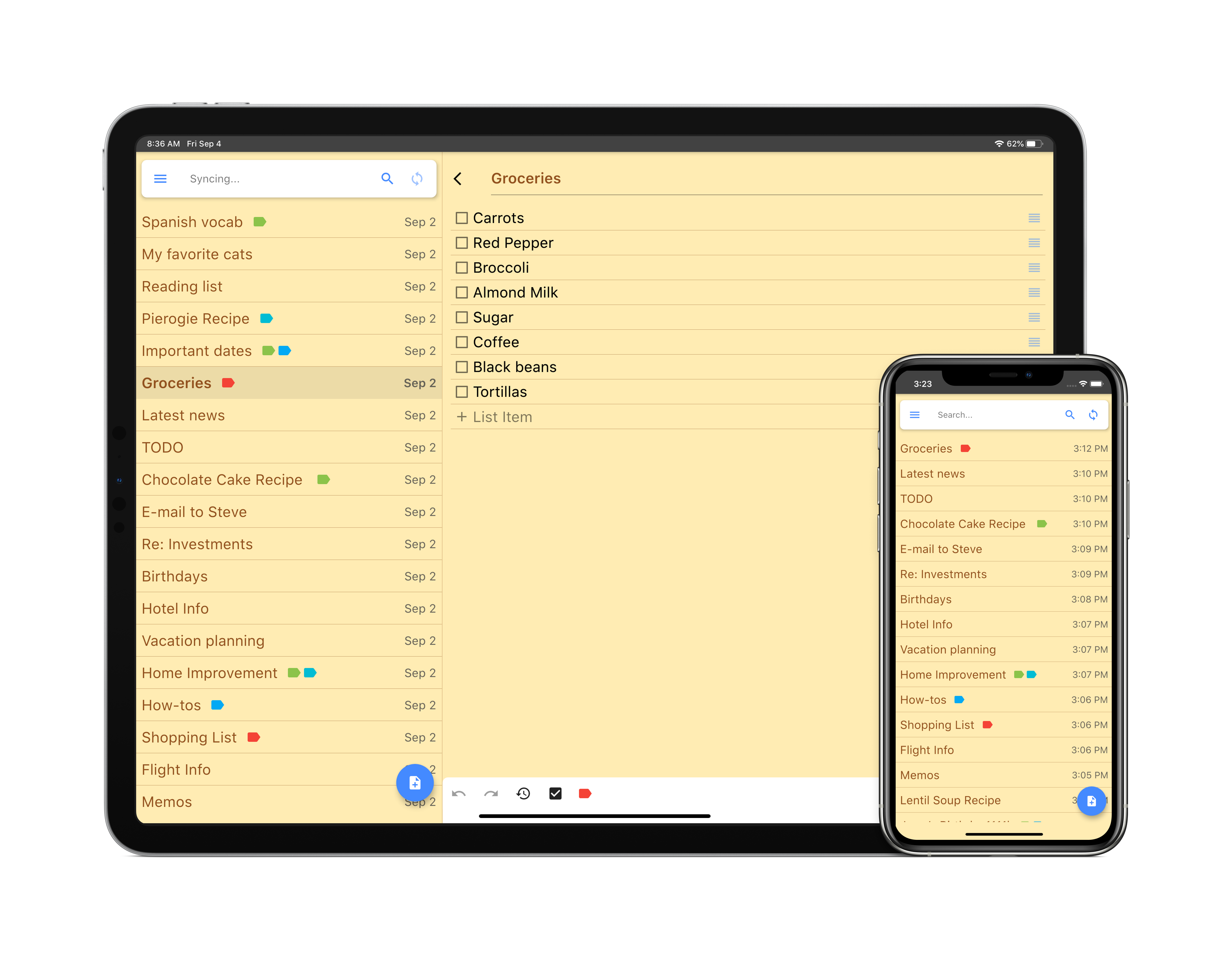Inkpad Notepad The Easy Elegant Notes App For Android IOS And The Web